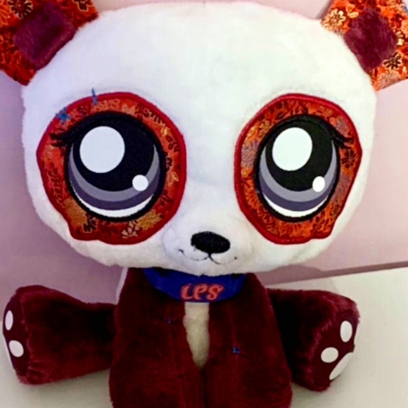 Littlest Pet Shop | Toys | Htf Littlest Pet Shop Vip Panda Bear Plush 9 ...